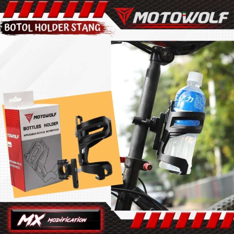 Jual Motowolf Bottle Holder / Tempat Botol Minum Stang Di Sepeda Dan ...