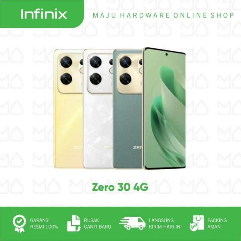 Promo Infinix Zero 30 4G 8/256 GB Helio G99 Curved Amoled Garansi Resmi Diskon 6% di Seller ...
