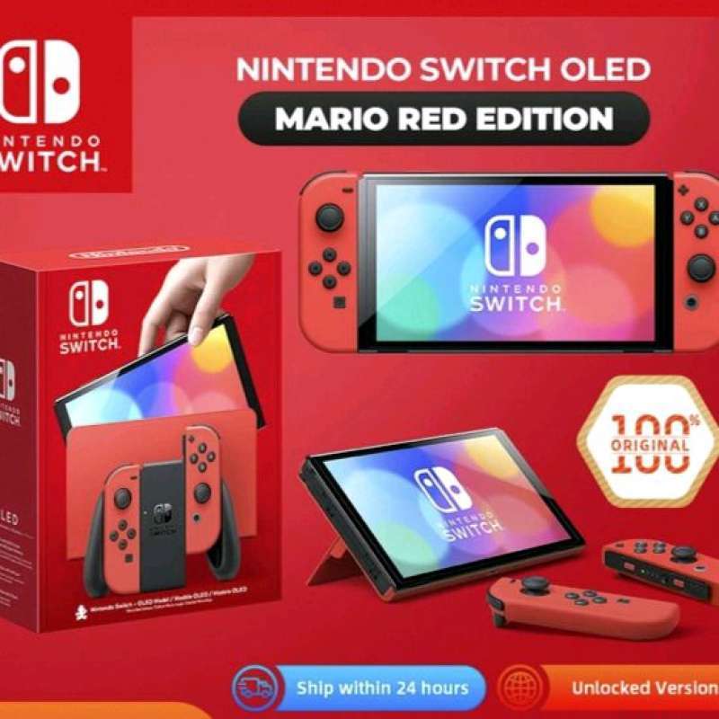 Jual Nintendo Switch Oled Model Mario Red Edition Di Seller Nichos Game