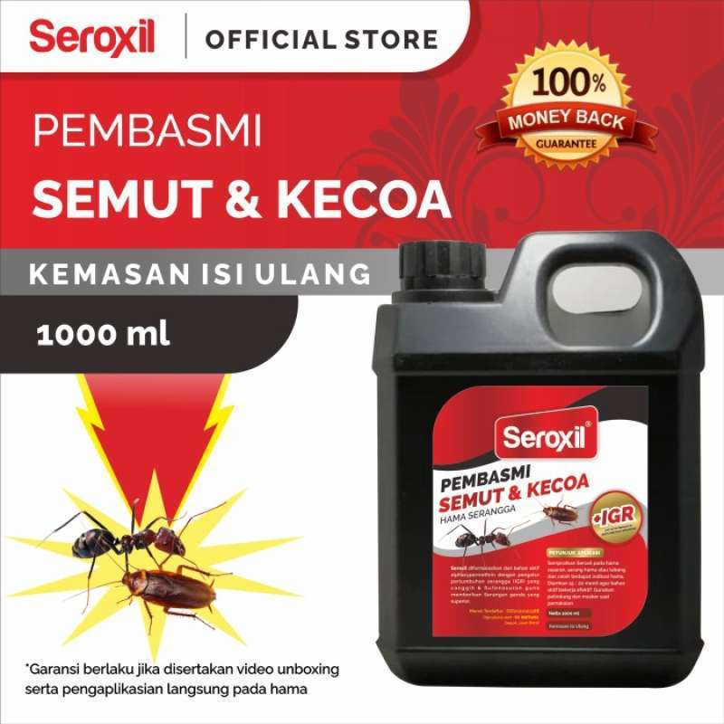 Promo ( Isi Ulang ) Pembasmi Semut Rumah Ampuh Seroxil Kemasan 1 Liter ...