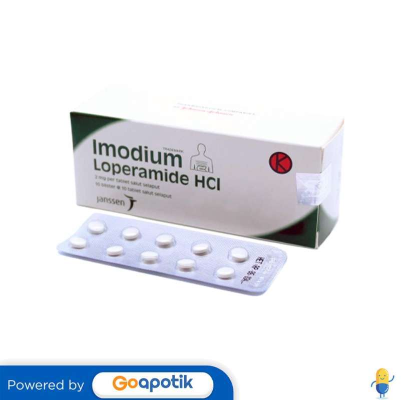 Jual IMODIUM 2 MG BOX 50 TABLET di Seller Apotek Lemabang - 2 Ilir ...
