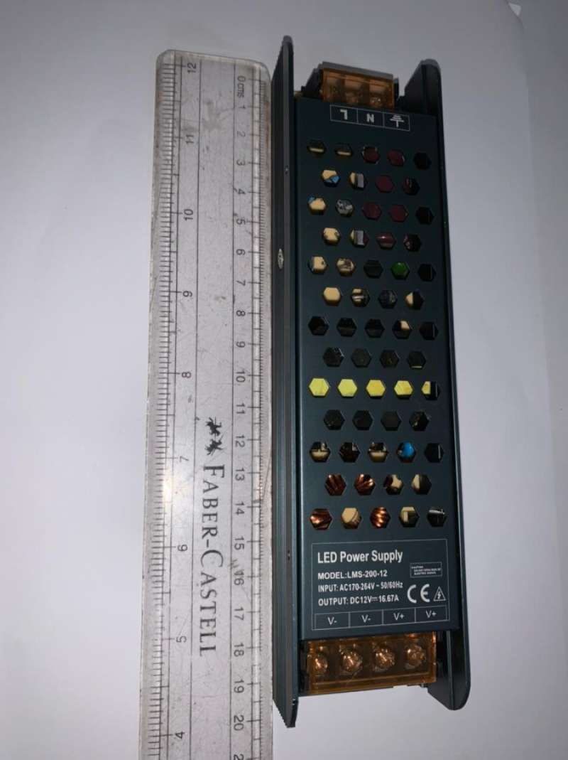 Promo trafo travo power supply ballast driver for led strip 200watt 24v full Diskon 24% di ...