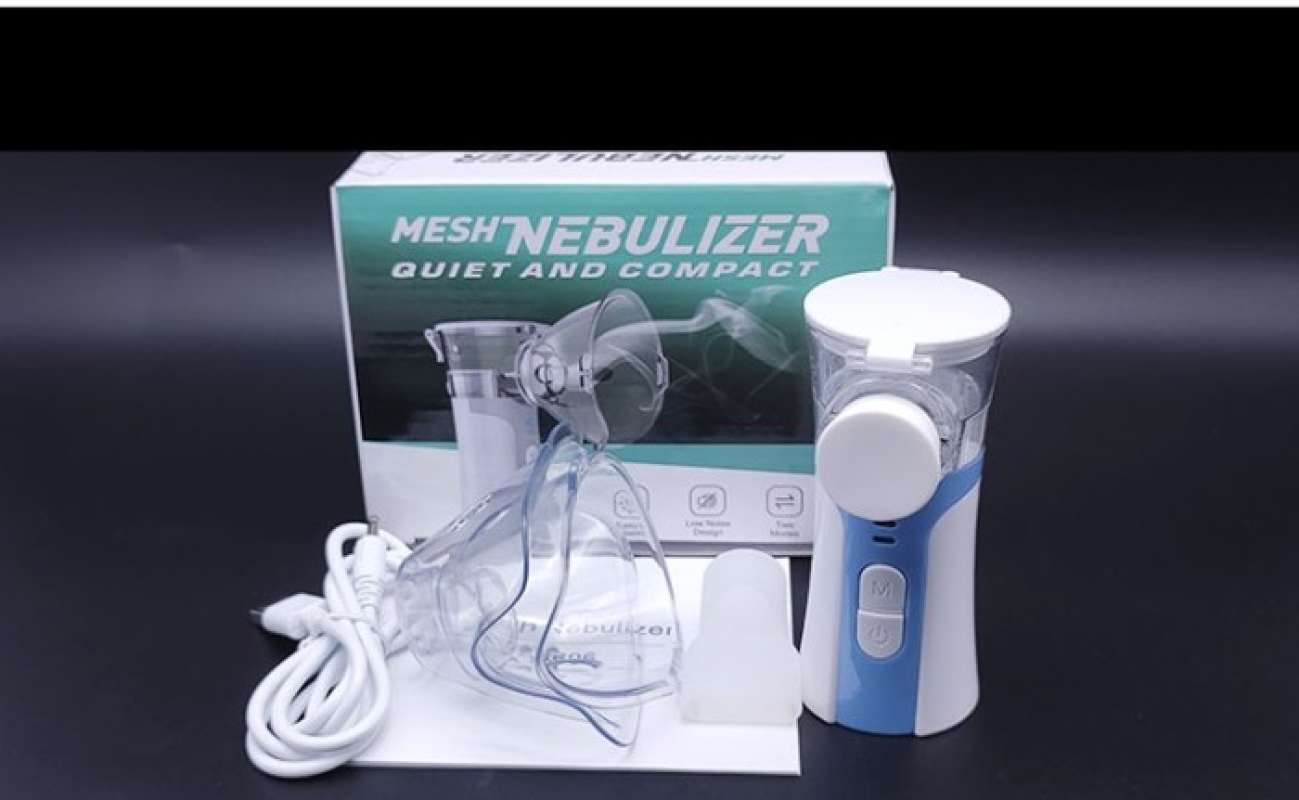 Promo Mesh Nebulizer Portable Alat bantu Uap Asma Batuk pilek inhaler ...