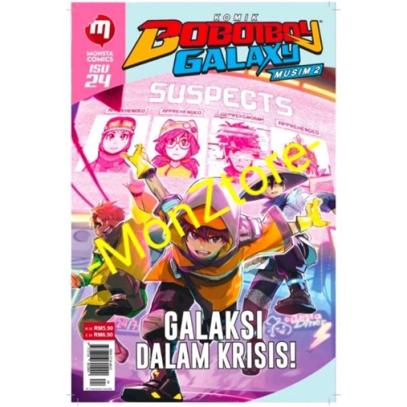Jual Komik BoBoiBoy Galaxy Musim 2 : Isu 24 â€œGALAKSI DALAM KRISIS!â€ di Seller Pilihan Shop ...