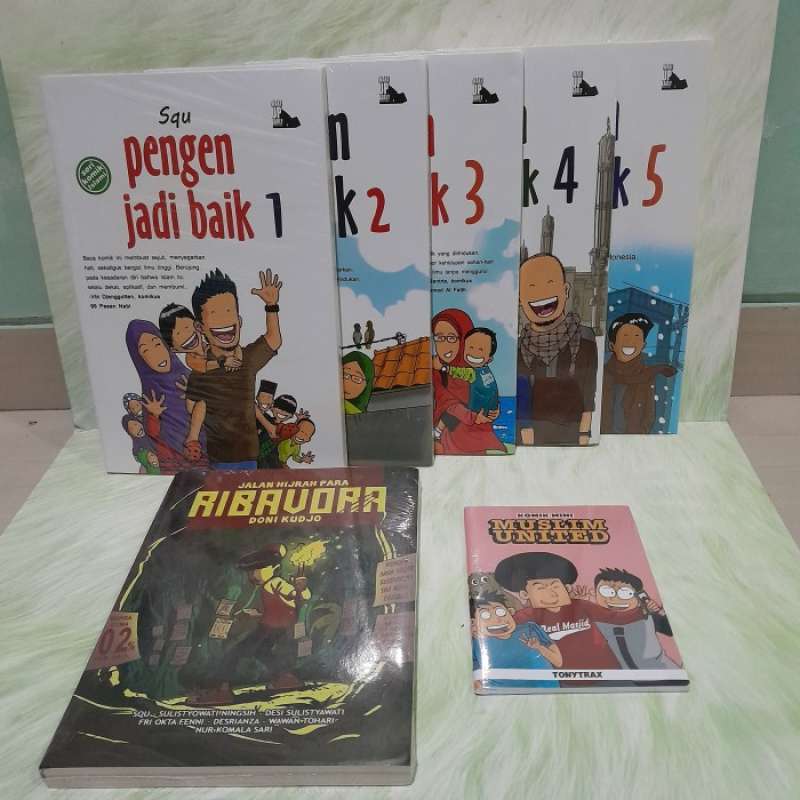 Jual Paket Pengen Jadi Baik 12345 PJB Jilid 1 2 3 4 5 Plus Bonus Komik ...