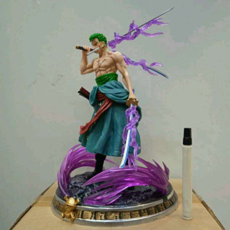 Jual Sale Mainan Static Figure Roronoa Zoro Big Fig Tinggi Sekitar 14 ...