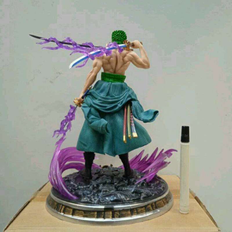 Jual Sale Mainan Static Figure Roronoa Zoro Big Fig Tinggi Sekitar 14 ...