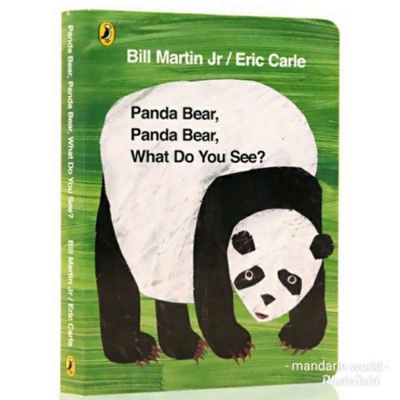 Promo Panda Bear, Panda Bear, What Do You See? By Eric Carle (board ...
