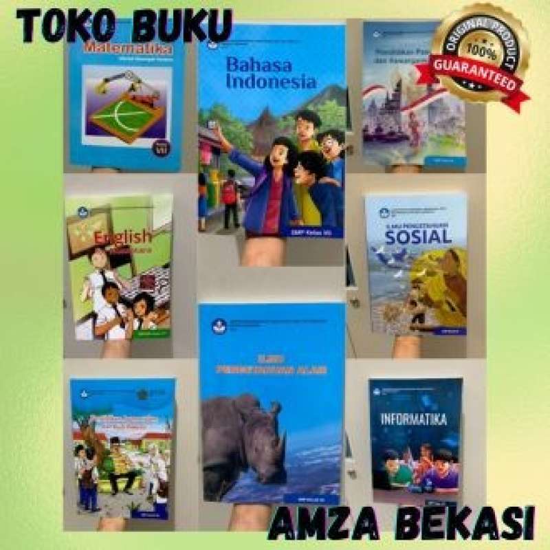 Promo Paket Buku Kurikulum Merdeka Kelas 7 SMP (8 Mata Pelajaran) Diskon 27% di Seller Pilihan ...
