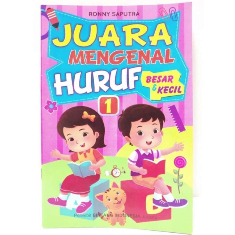 Promo Buku Anak 1 Paket Juara Menulis Huruf Besar Kecil Diskon 23% Di ...