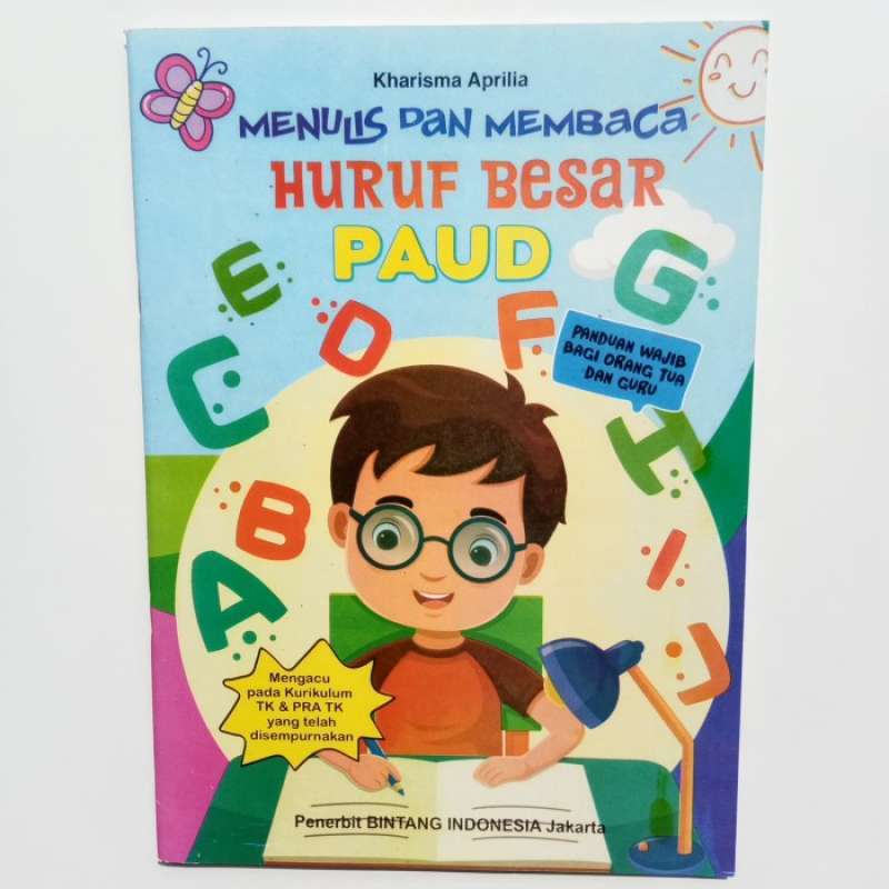 Promo Buku Aktivitas PAUD/TK Menulis dan Membaca Huruf Besar Diskon 23% ...