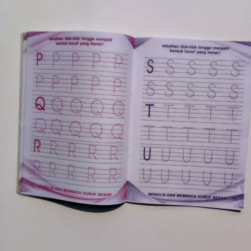 Promo Buku Aktivitas PAUD/TK Menulis dan Membaca Huruf Besar Diskon 23% ...