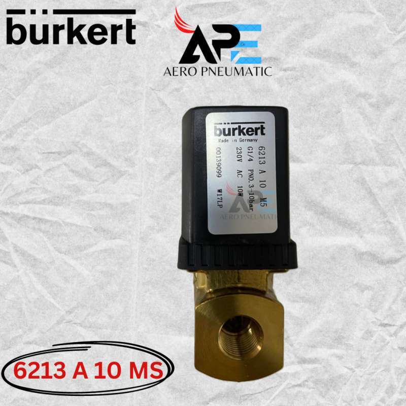 Jual Solenoid Valve Burkert Drat 3/8 6213 A 10 Ms G1/4 Di Seller Aero Pneumatic - Tanjung Duren ...