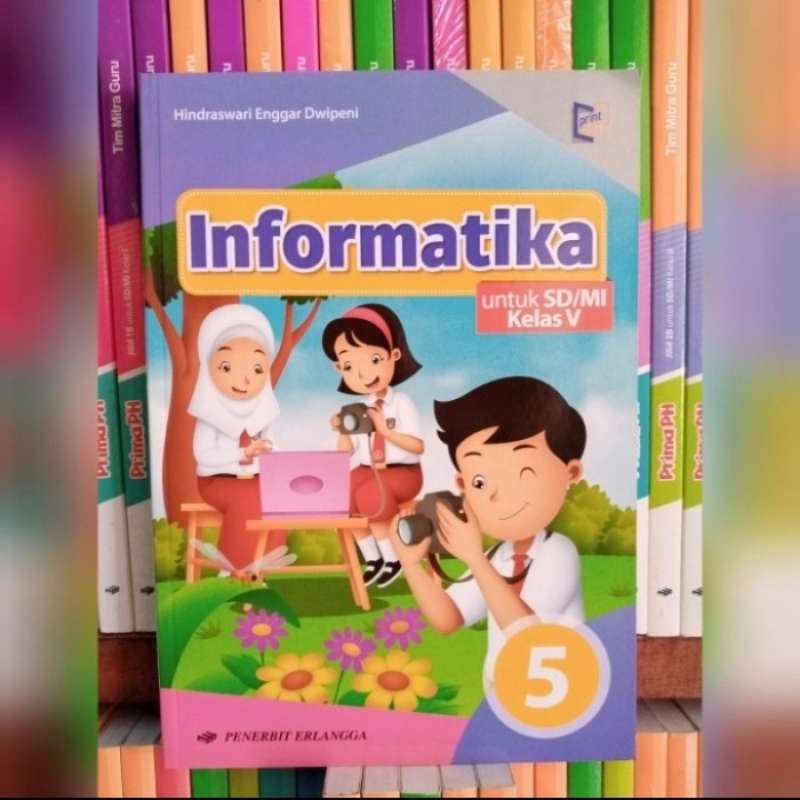 Promo Buku Informatika 5 Erlangga Untuk Sd/ Mi Kelas V Diskon 31% Di ...