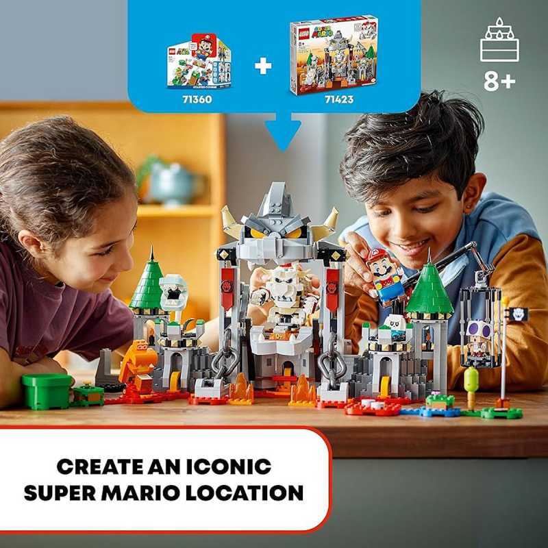 Jual Lego Super Mario 71423 Dry Bowser Castle Battle Di Seller Cupliss ...