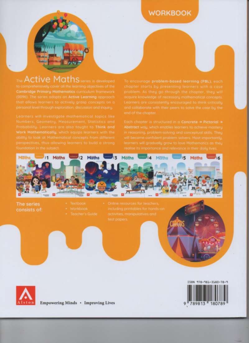 Jual Active Maths Workbook 1 Di Seller Comptes Bookstore - Kebayoran ...