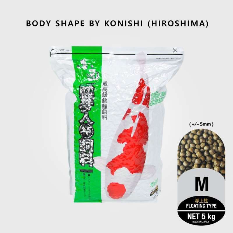 Promo Pakan Koi - Konishi Body Shape 5kg (m) Diskon 33% Di Seller ...