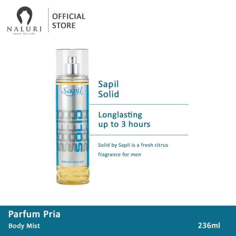 Jual Sapil Fragrance Mist 236ml - Solid Di Seller Naluri Parfum - Kapuk ...