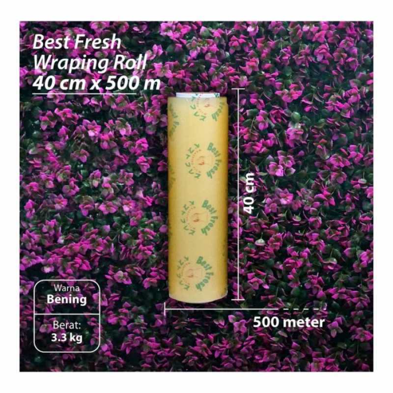 Promo 100% Produk Ori Plastic Wrapping Roll 40Cm X 500M 40 Cm X 500 ...