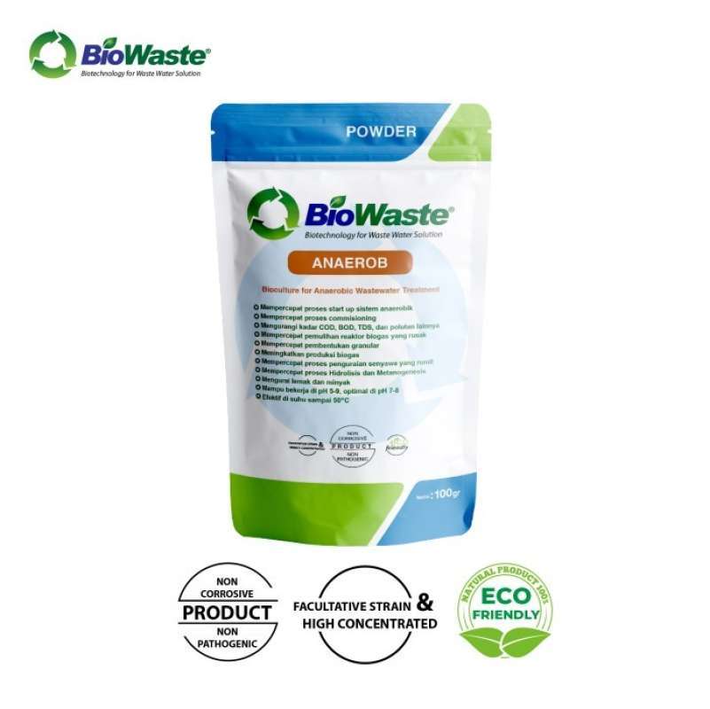 Promo Bakteri Biowaste Anaerob 100 Gram Pengurai Limbah Diskon 10% Di ...