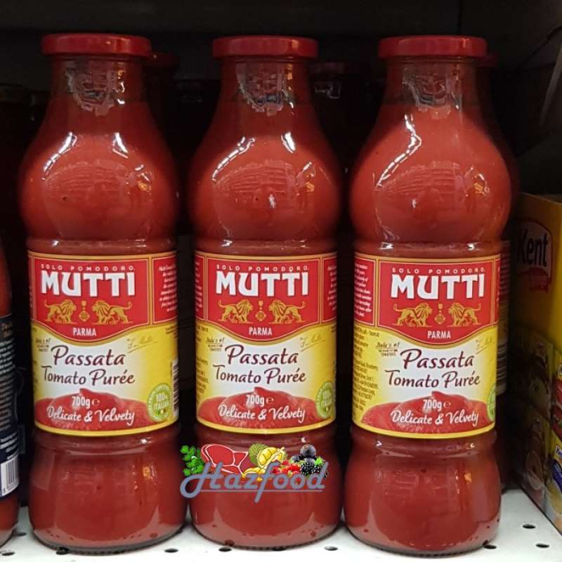 Jual Mutti Passata Tomato Pure | Pasta Tomat 700gr di Seller Hazfood ...