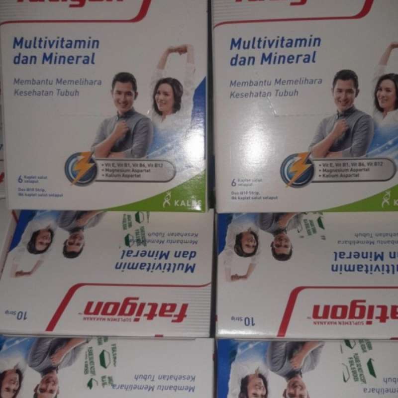 Promo Fatigon Multivitamin Mineral 1box 60tablet Diskon 33% Di Seller Dillajaya Shop - Cipulir ...