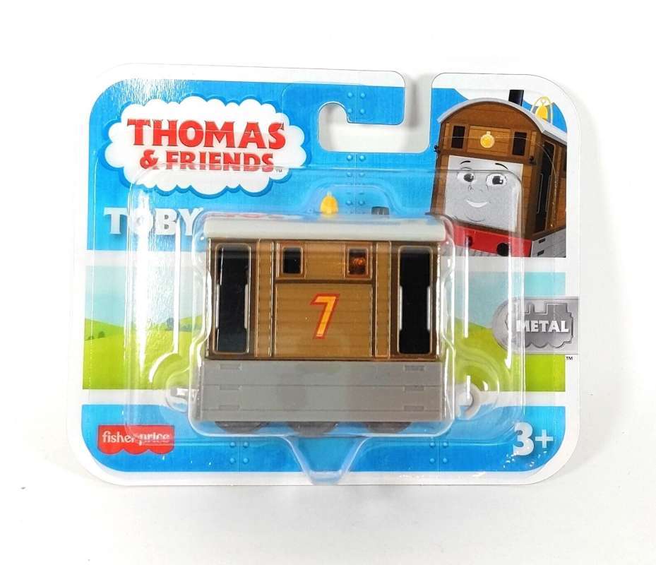 Promo Thomas and Friends All Engines Go TOBY Push Along Metal Toy Train ...