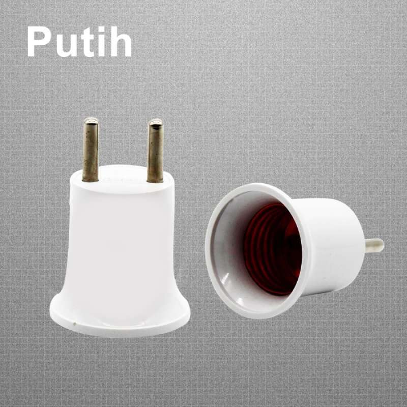 Promo Fitting Lampu Colok / Fitting Lampu Colokan Fitting E27 Warna ...