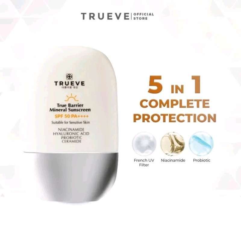 Jual Trueve True Barrier Mineral Sunscreen Di Seller Agen_skincare ...