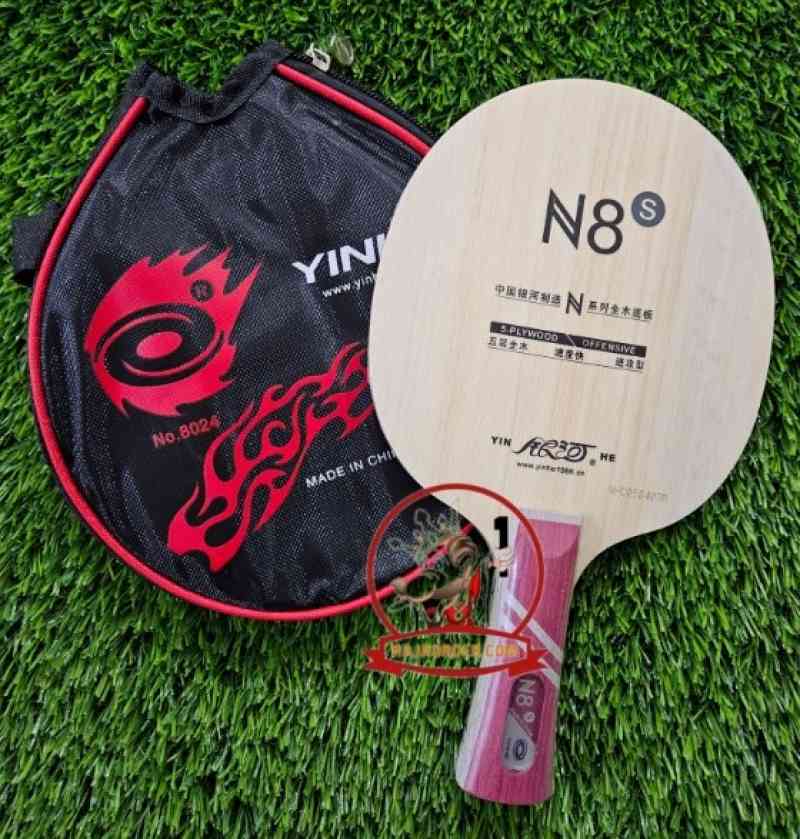 Jual yinhe n8s n8 - kayu pingpong blade 5ply bet off bat offensive - COVER HITAM di Seller ...