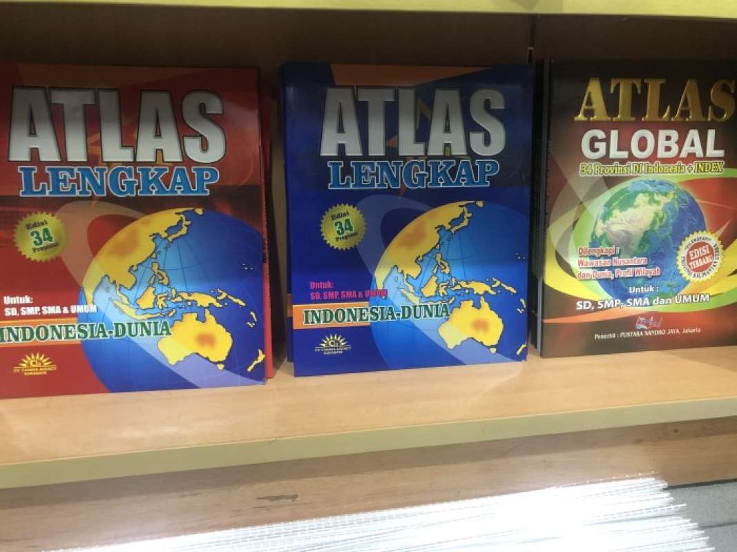 Promo Buku Atlas Peta Dunia Diskon 23% Di Seller Faika - Cengkareng Barat, Kota Jakarta Barat ...