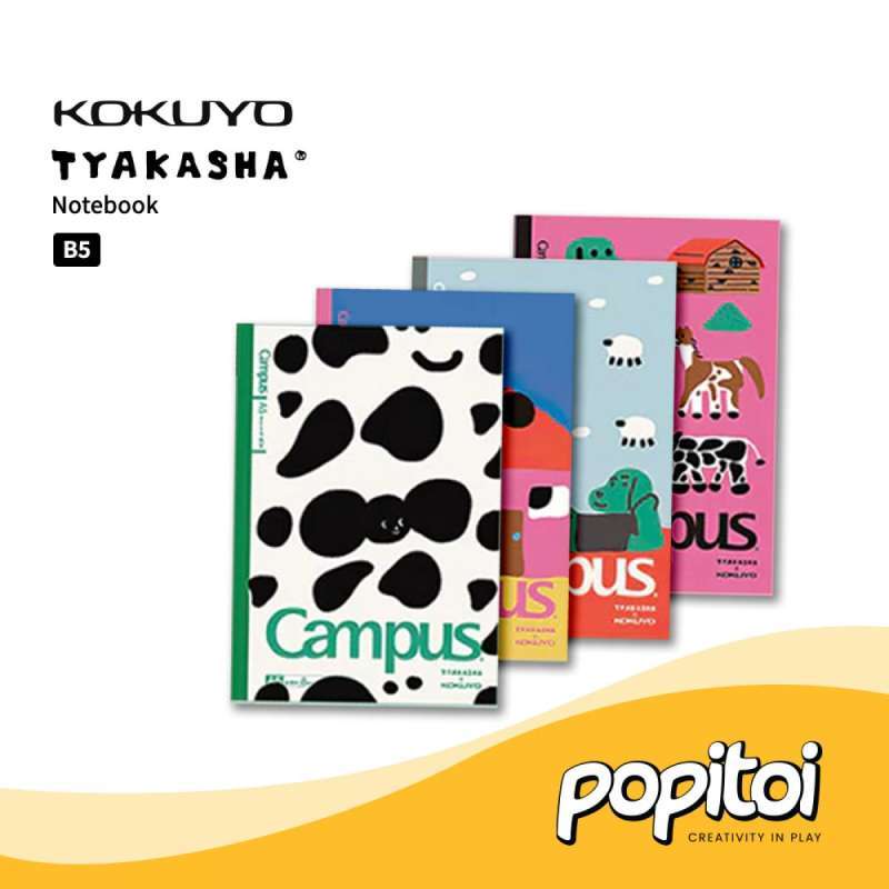 Jual Kokuyo x Tyakasha Campus Notebook B5 di Seller Popitoi ID - Tegalsari, Kota Surabaya | Blibli