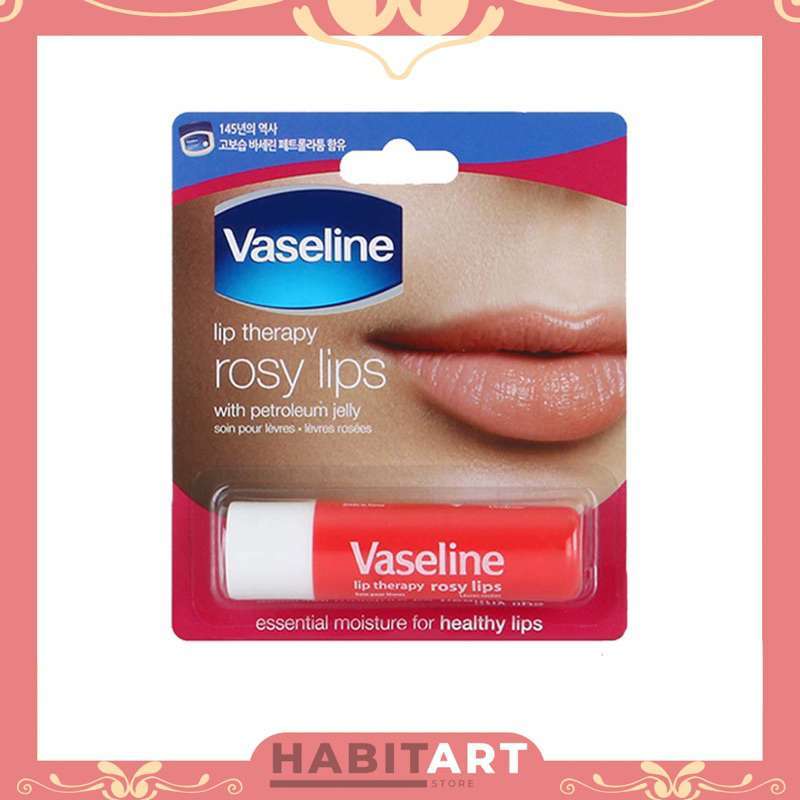 Jual Vaseline Lip Balm Stick Rosy Lips Di Seller Habit Art Store ...