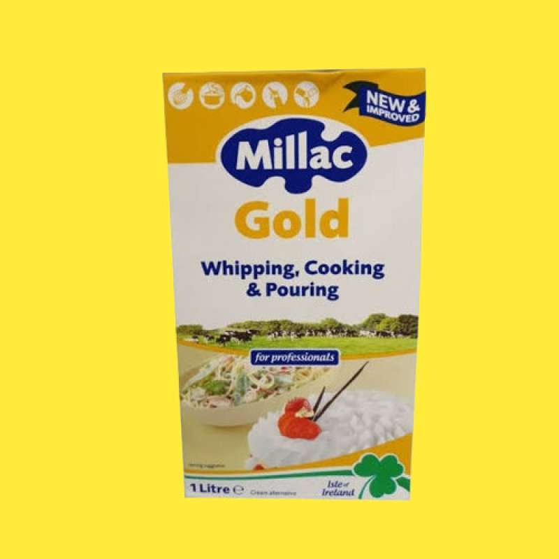 Promo Millac Gold Whipping Cream 1 Liter Diskon 33% Di Seller Azzana ...