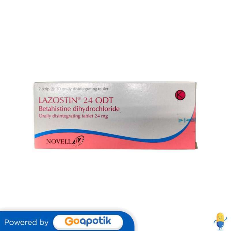 Jual LAZOSTIN 24 MG ODT BOX 20 TABLET di Seller Apotek Esa Mandiri ...