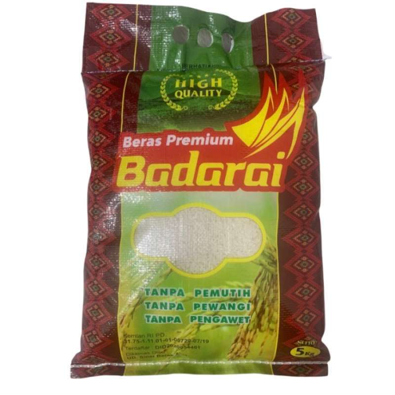 Promo Beras Pera Beras Padang Beras Premium Badarai 5 Kg Diskon 23% Di ...
