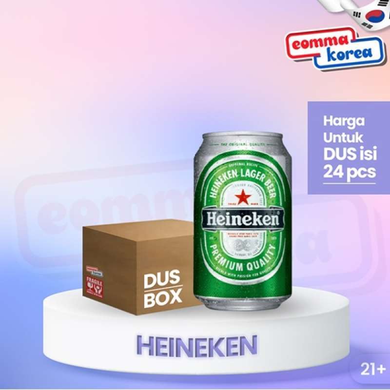 Jual Heineken 320ml [ Dus Isi 24 Kaleng ] Di Seller Eomma Korea Shop Official Store - Pegadungan ...