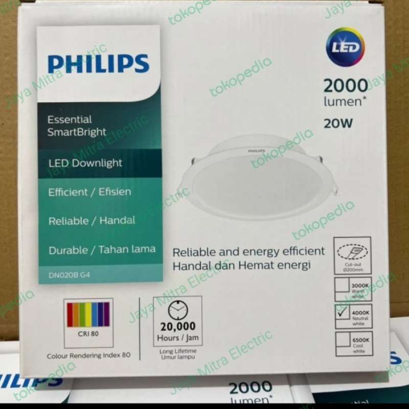 Jual Lampu Downlight Led Philips 35 Watt Original Murah - Harga Diskon ...