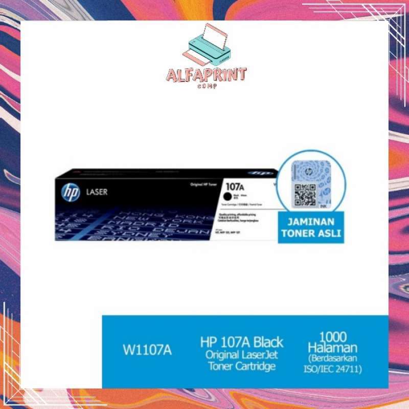 Promo 100% Produk Ori Hp Laserjet 107A Black Original Laserjet Toner ...