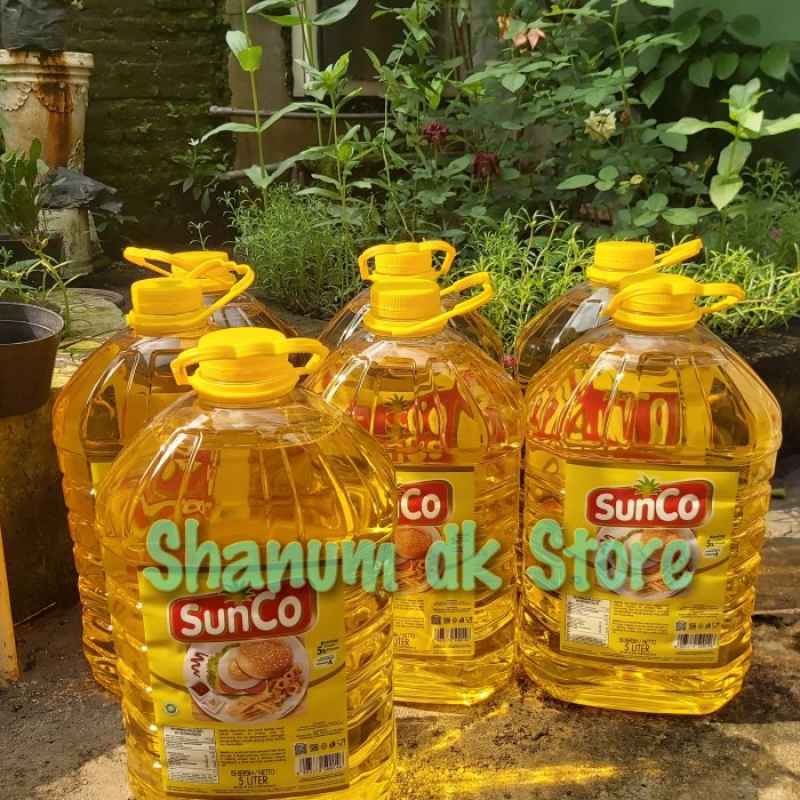 Promo Minyak Goreng Sunco Jerigen 5l Diskon 23% Di Seller Hikari Storee ...