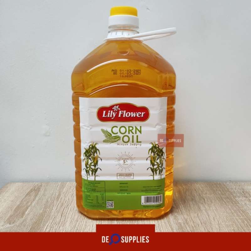 Promo Lily Flower Corn Oil 5l - Minyak Jagung Lilyflower 5 L Goreng ...