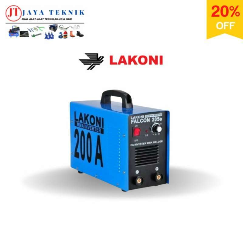 Promo Mesin Las Lakoni Inverter Welding Falcon 205 E Mma Inverter 200 ...