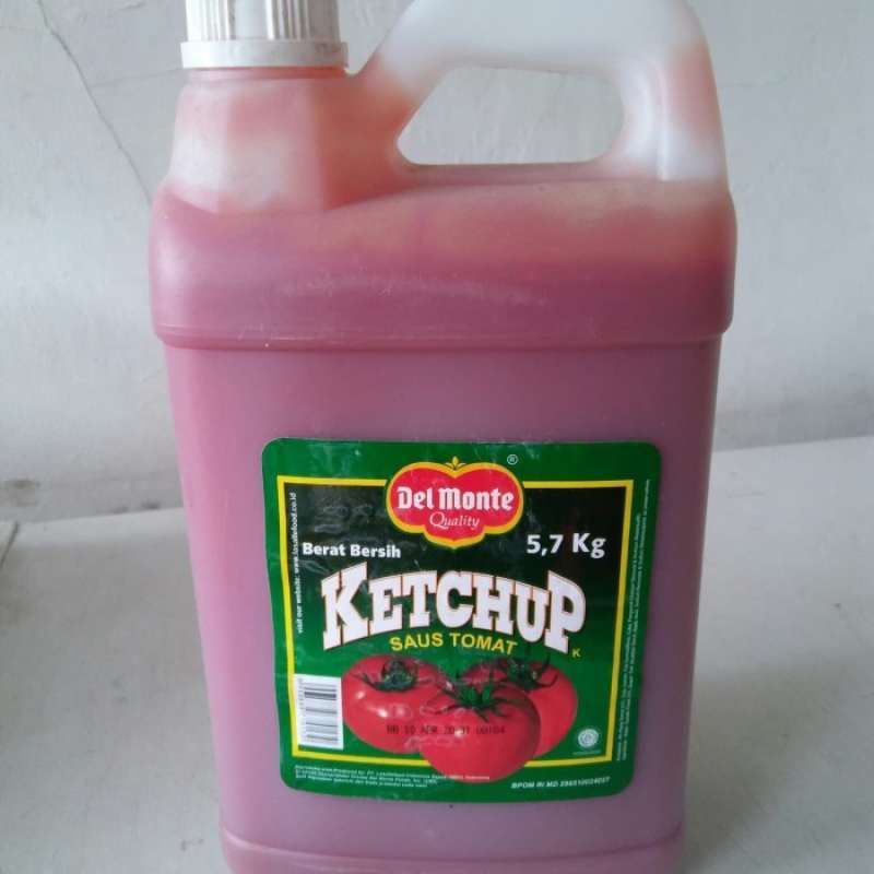 Promo Delmonte Saos Tomat Jerigen 5.7kg Diskon 23% Di Seller Hikari ...