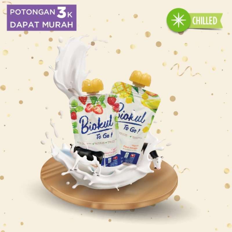 Jual BIOKUL YOGURT TO GO STRAWBERRY 80 GR, BIOKUL YOGURT TO GO MANGO 80 ...