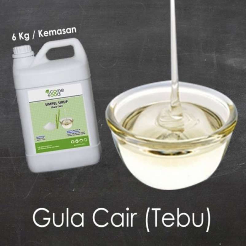 Promo Gula Cair Simple Syrup 3kg Gula Sukrosa Untuk Campuran Minuman ...