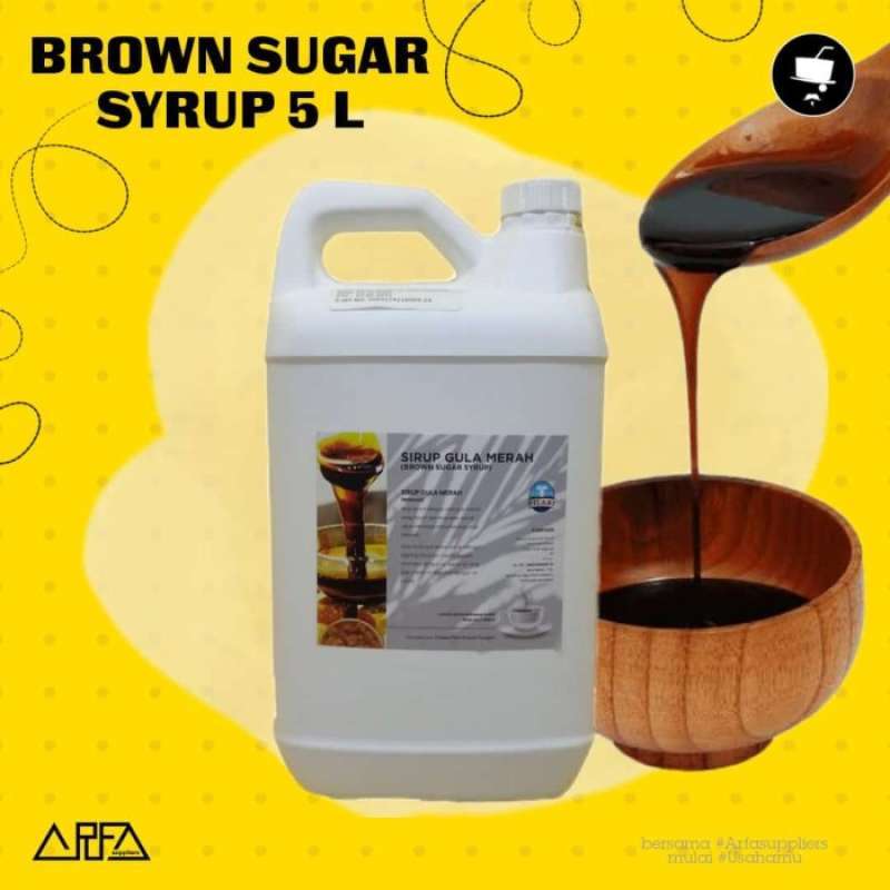 Promo Brown Sugar Syrup 5 Liter Diskon 33% di Seller Azzana Storee ...