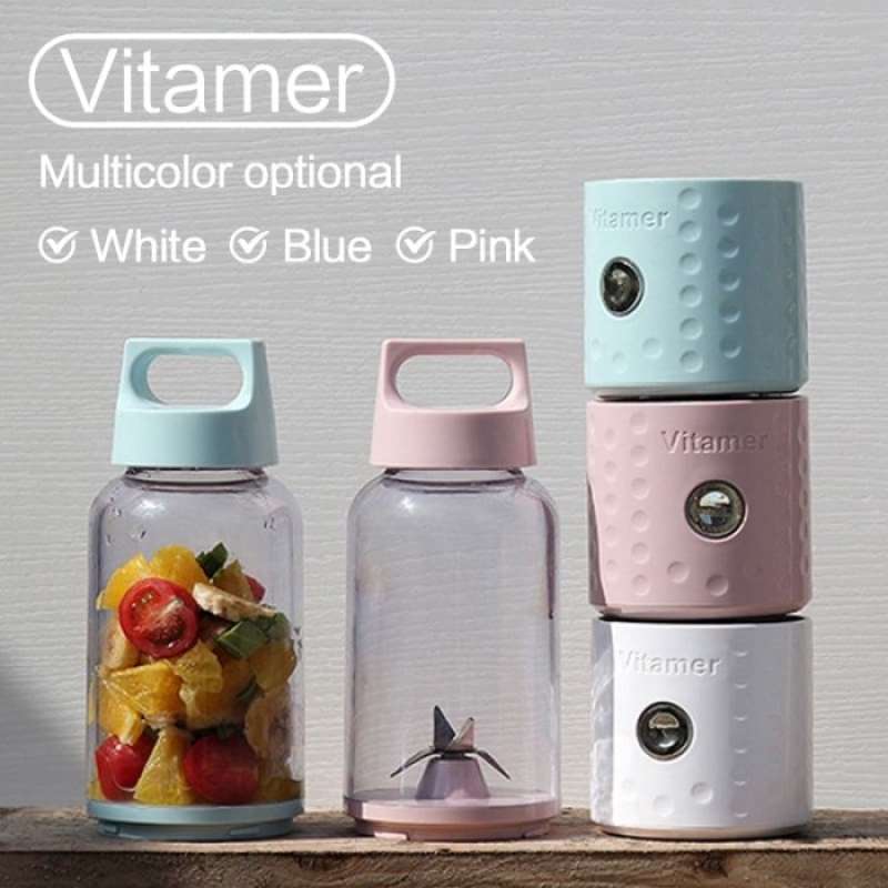 Promo Original Vitamer Blender Juicer Portable 500Ml 4 Mata Pisau ...