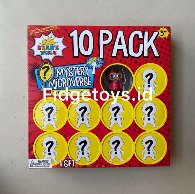Promo Ryan's World Micro Figure 10 Pack - Hot Figure 2020 Diskon 23% di ...