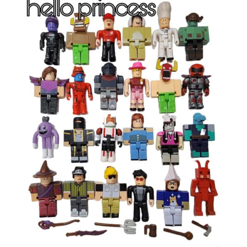Promo Mainan Roblox Figure Set 24 Pcs Roblox Minecraft Action Figure ...