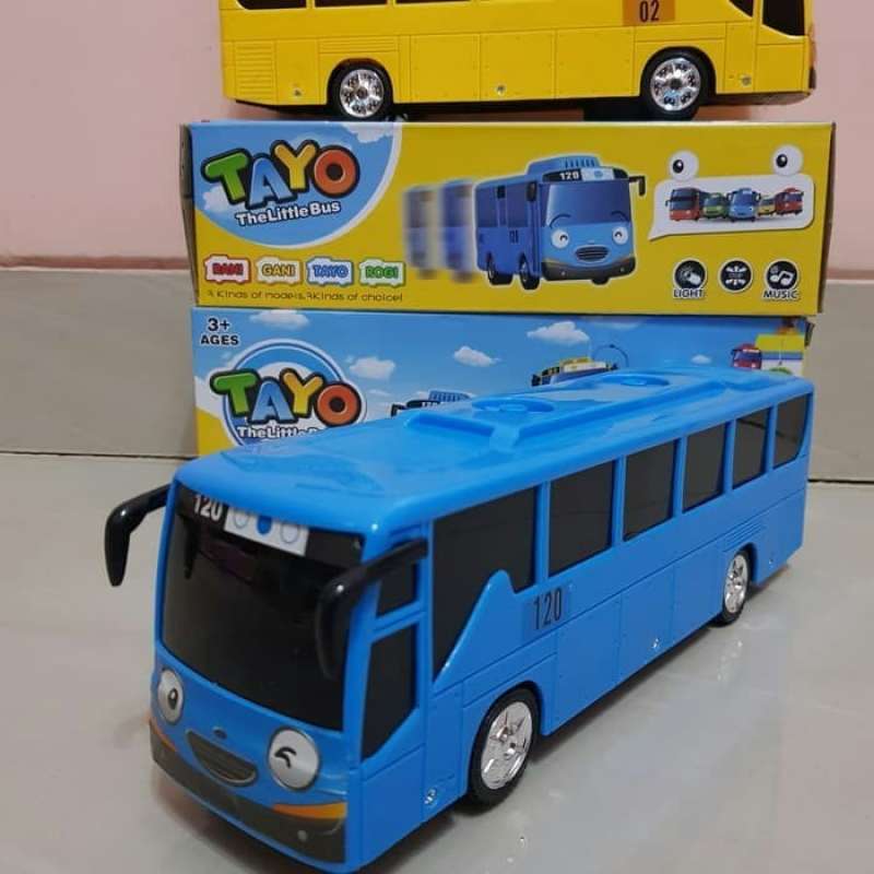 Promo Mainan Bus Tayo Led Bump N Go - Mainan Bus Tayo Lagu Dan Suara ...